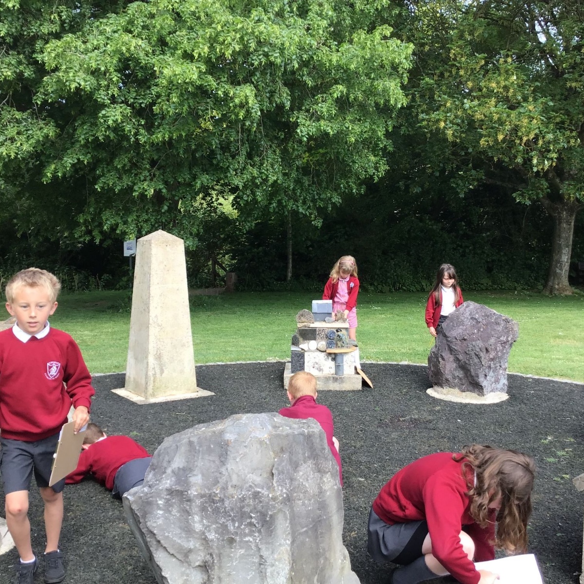 Corsham Primary School - Year 3 visited Box Rocks