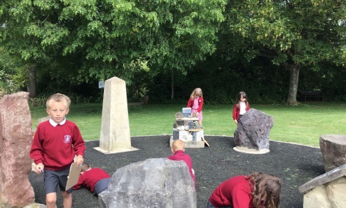 Corsham Primary School - Year 3 visited Box Rocks