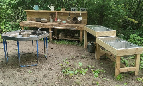 Corsham Primary School - Outside Mud Kitchen